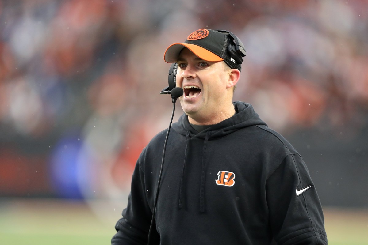 Look: Cincinnati Bengals Head Coach Zac Taylor Attends Cincinnati ...