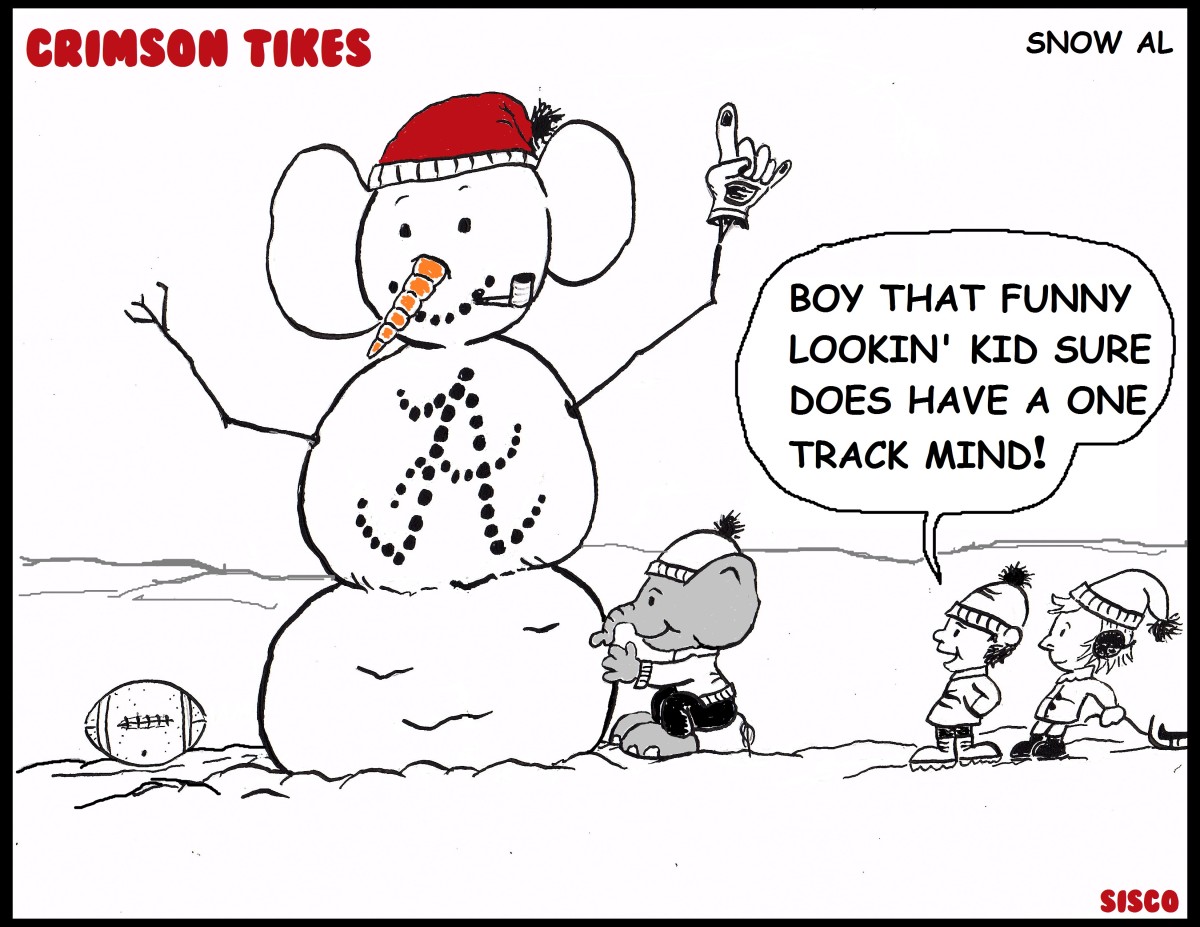 Crimson Tikes: Snow Al - Sports Illustrated Alabama Crimson Tide News ...