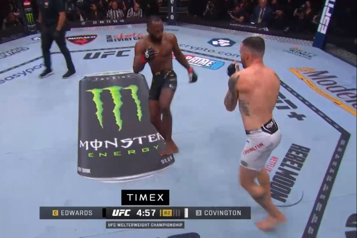 UFC 296 VIDEO: Leon Edwards Defeats Colby Covington to Retain Gold ...