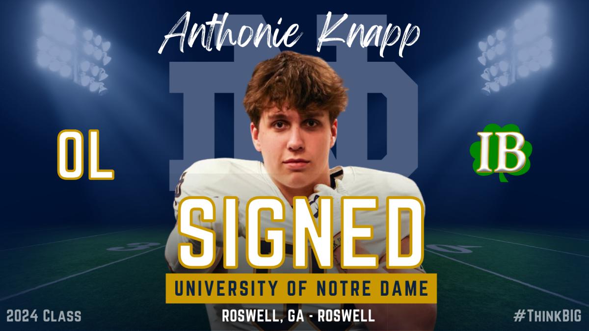 Notre Dame Signs Offensive Lineman Anthonie Knapp - Sports Illustrated ...