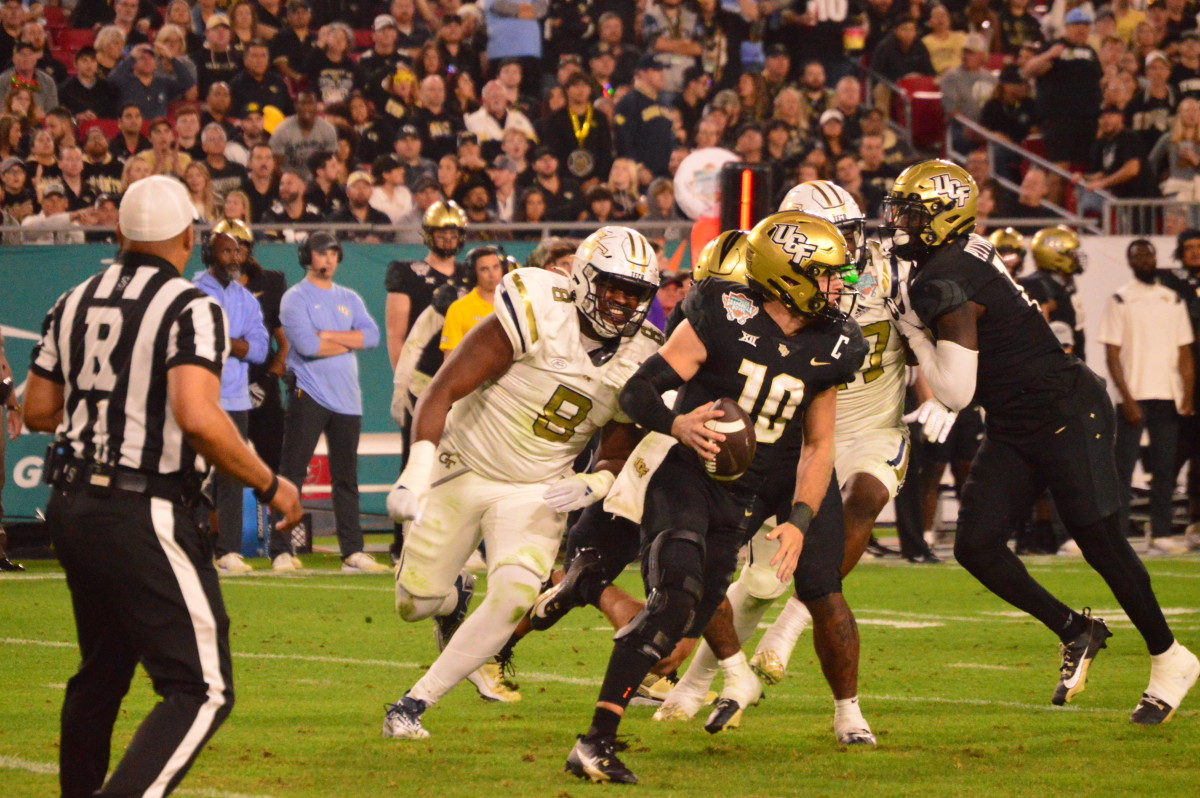 Take a Look: Photos From Georgia Tech's Bowl Win vs UCF - Sports Illustrated Georgia Tech Yellow ...