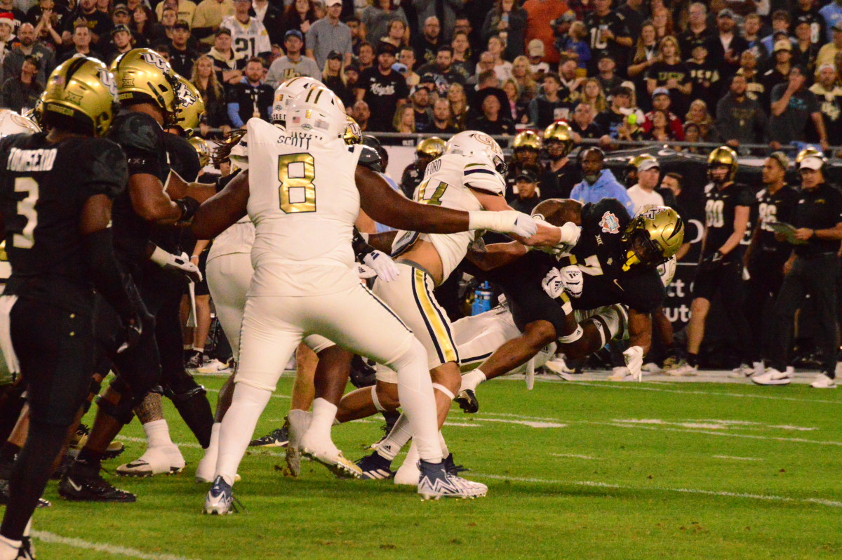 Take a Look: Photos From Georgia Tech's Bowl Win vs UCF - Sports Illustrated Georgia Tech Yellow ...