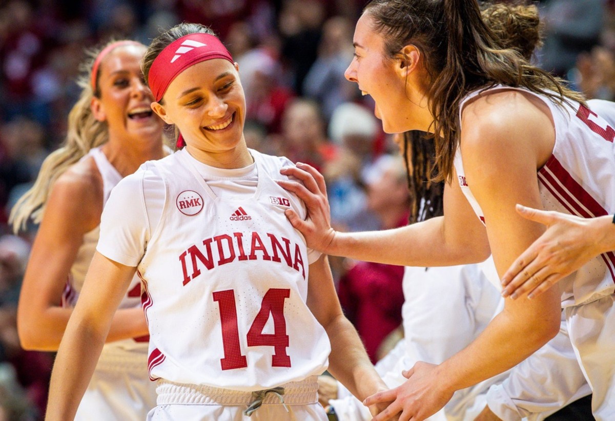 Sara Scalia Has Career Night, Makes Eight Threes in Indiana's 84-35 Win ...