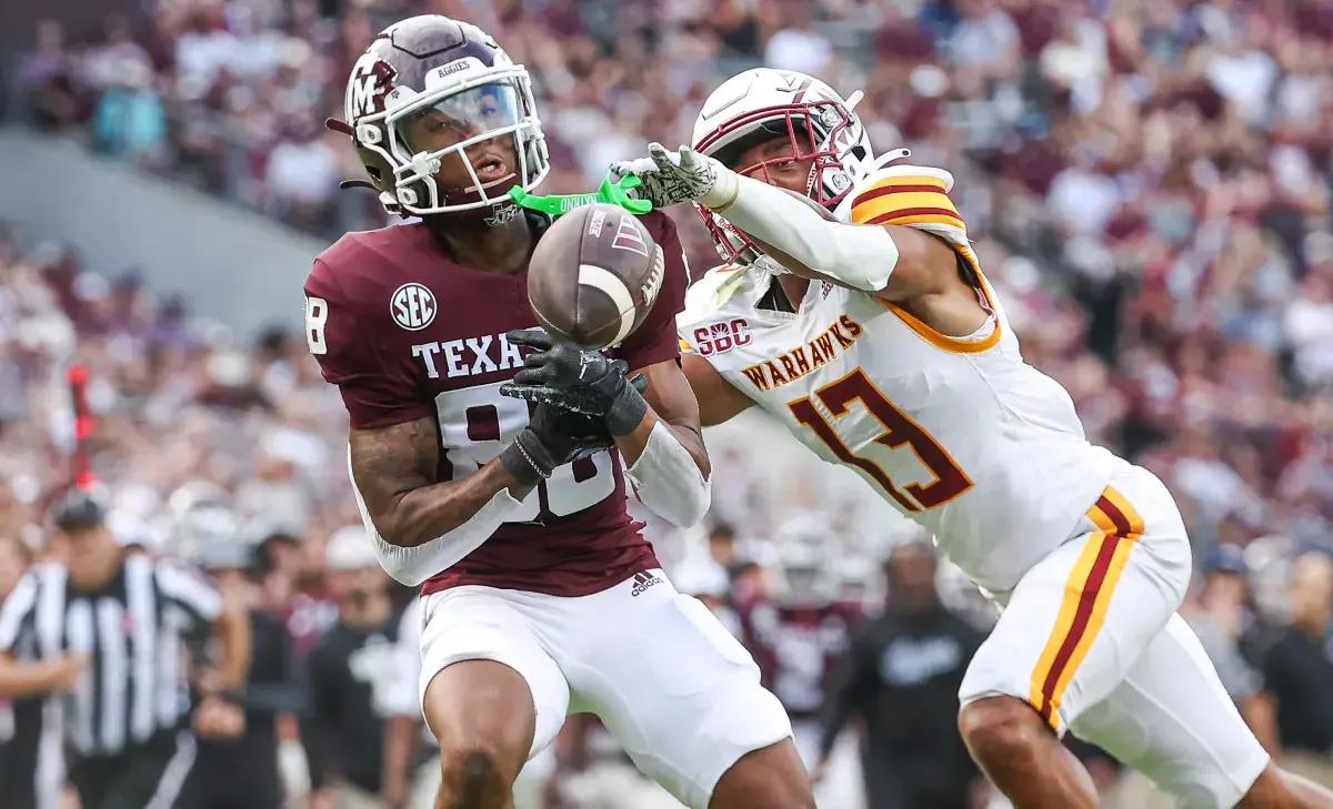 Texas A&M Aggies WR Jordan Anthony Headed To Transfer Portal - Sports ...