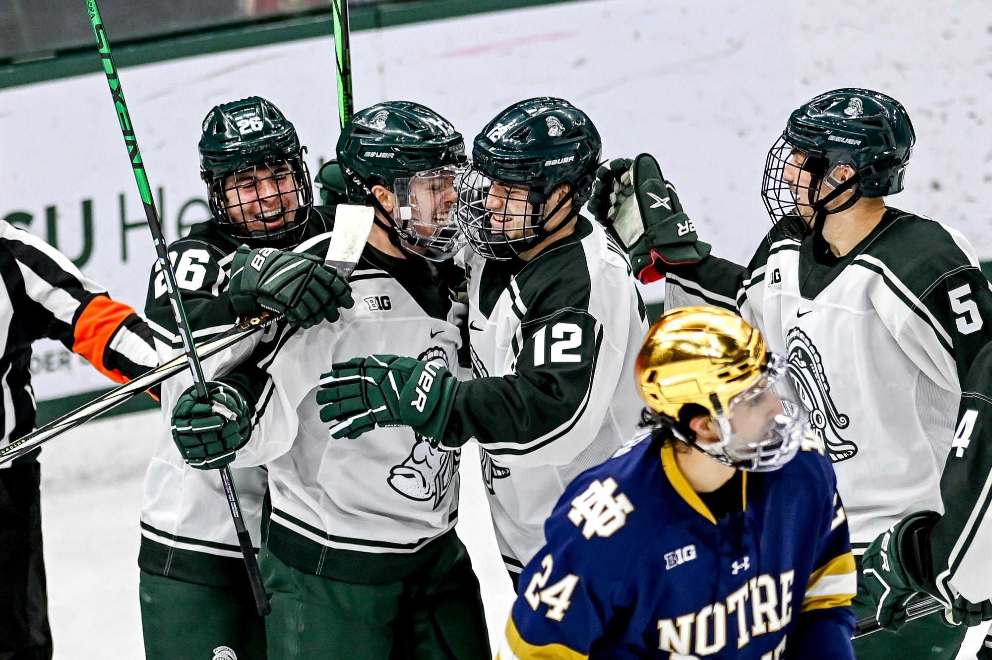Short-handed Michigan State hockey preps for Great Lakes Invitational ...