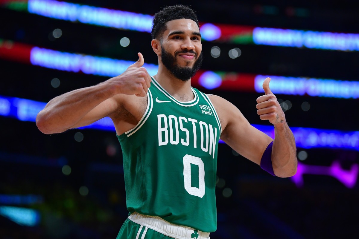 Jayson Tatum's Impressive Dribble-Move Is Going Viral In Pistons ...