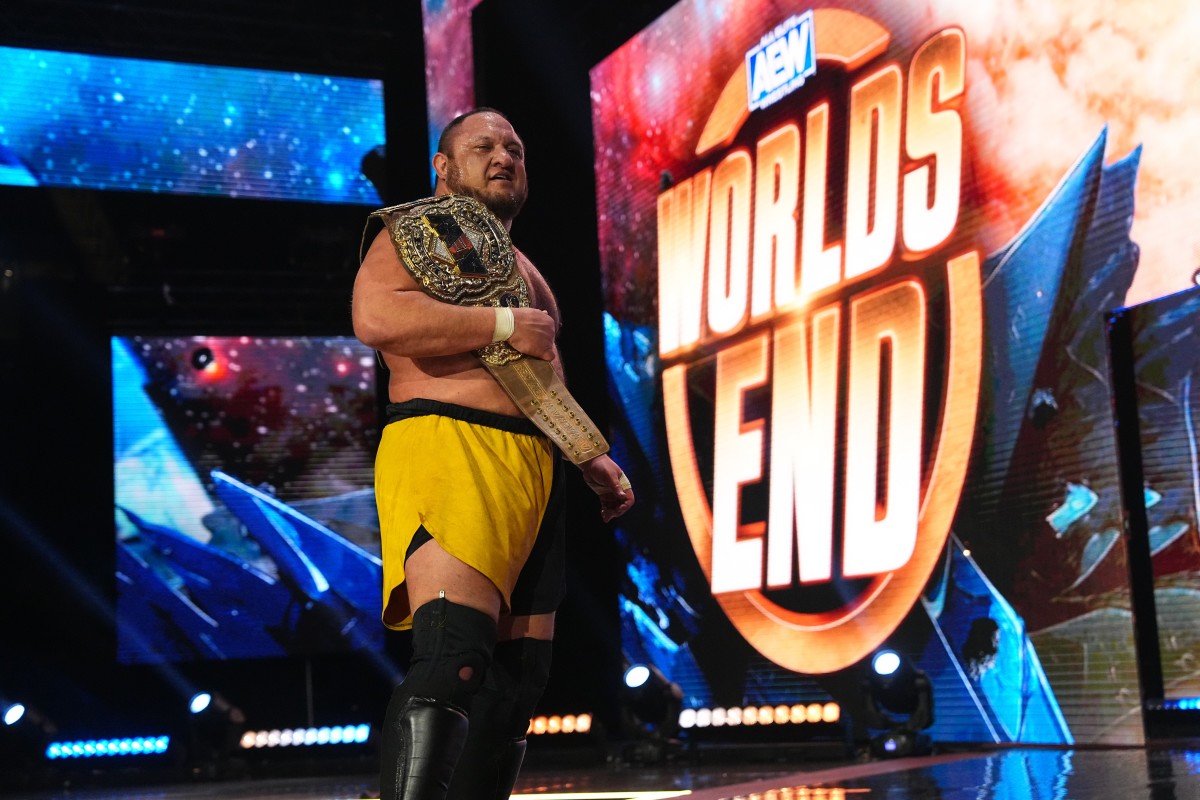 Samoa Joe Wins World Title, Devil Revealed at AEW’s ‘Worlds End’ - Sports Illustrated Wrestling ...