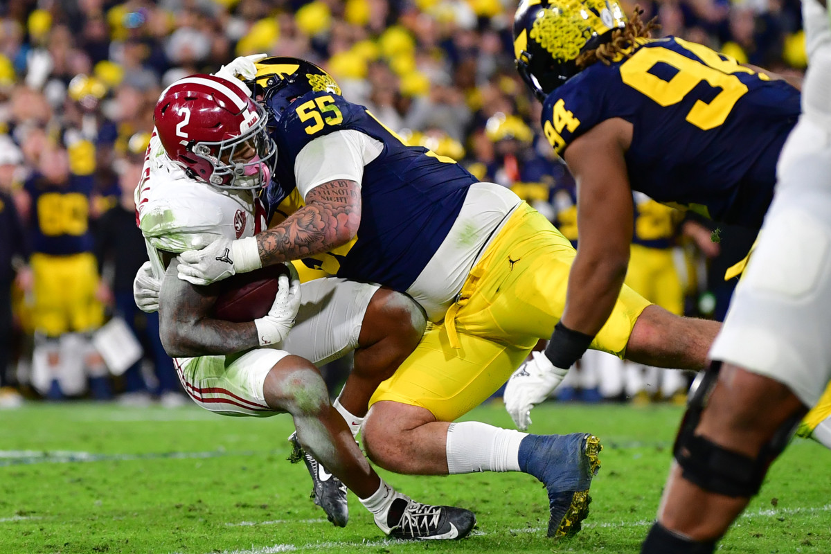 Michigan football players of the game in win over Alabama after Rose ...