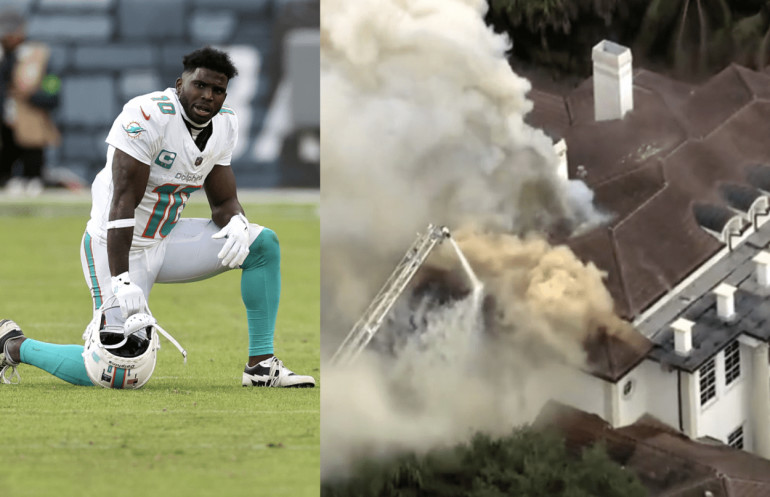 NFL BREAKING: Tyreek Hill Leaves Dolphins Practice - $7 Million Mansion On Fire, Emergency Crews ...
