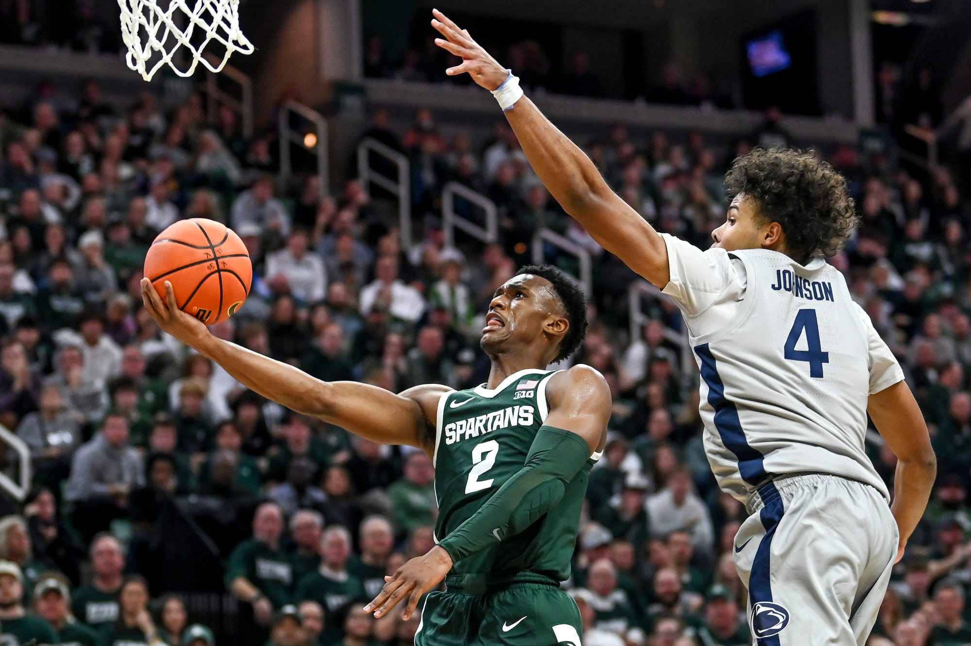 Penn State Men's Basketball: Michigan State Stomps Penn State in Big Ten Basketball Game ...