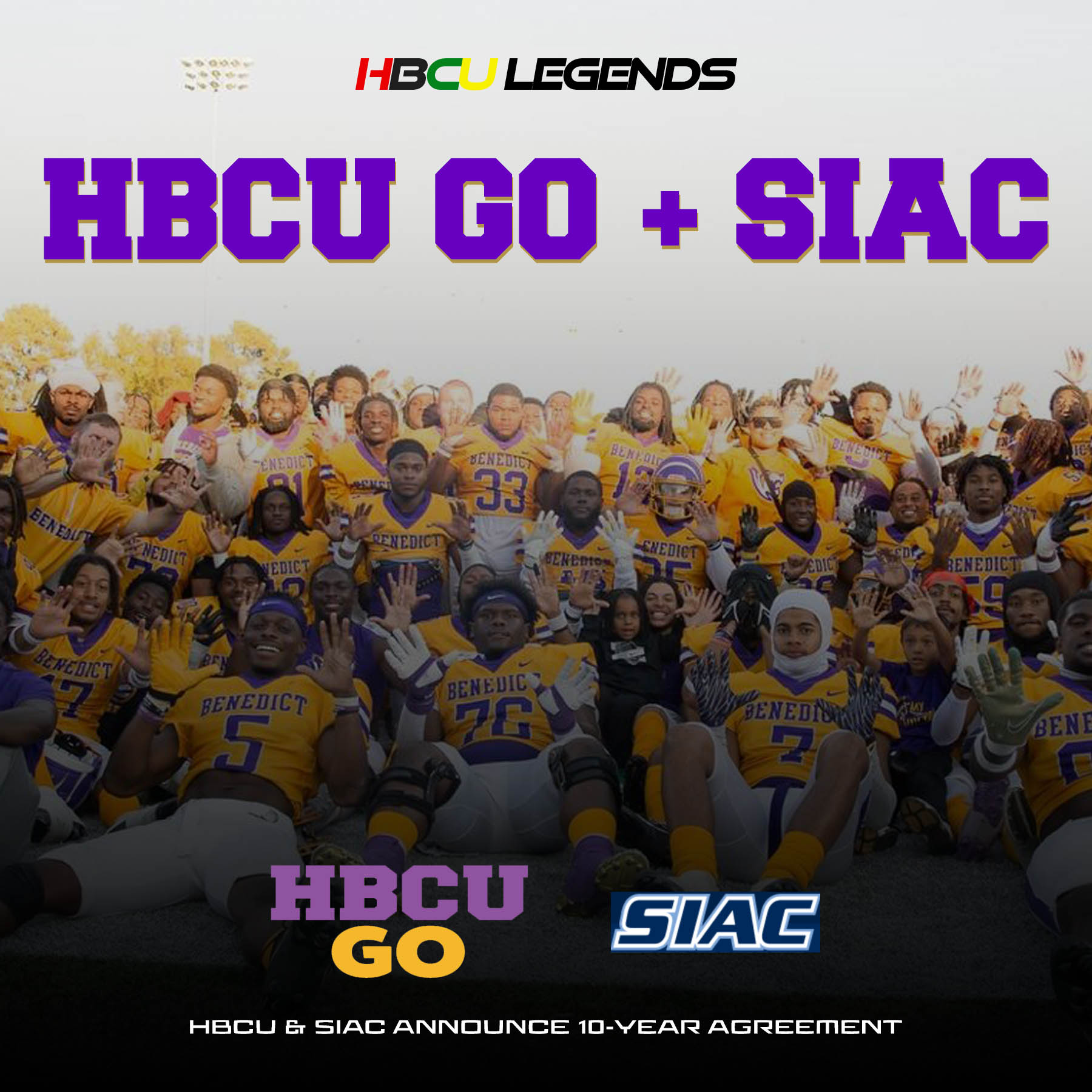 HBCU GO, SIAC Announce 10-Year Partnership For Black College Sports ...