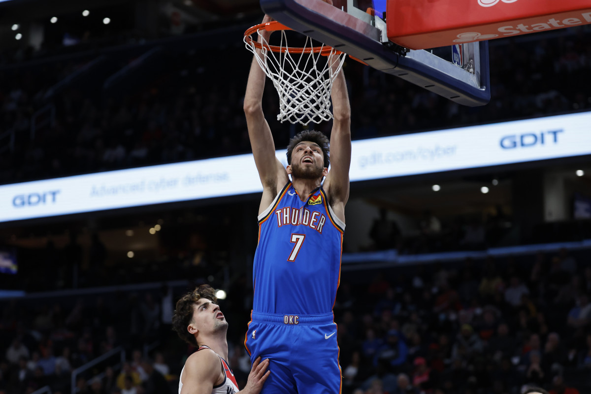 OKC Thunder Edges Washington Wizards On Road Behind Chet Holmgren's Big ...