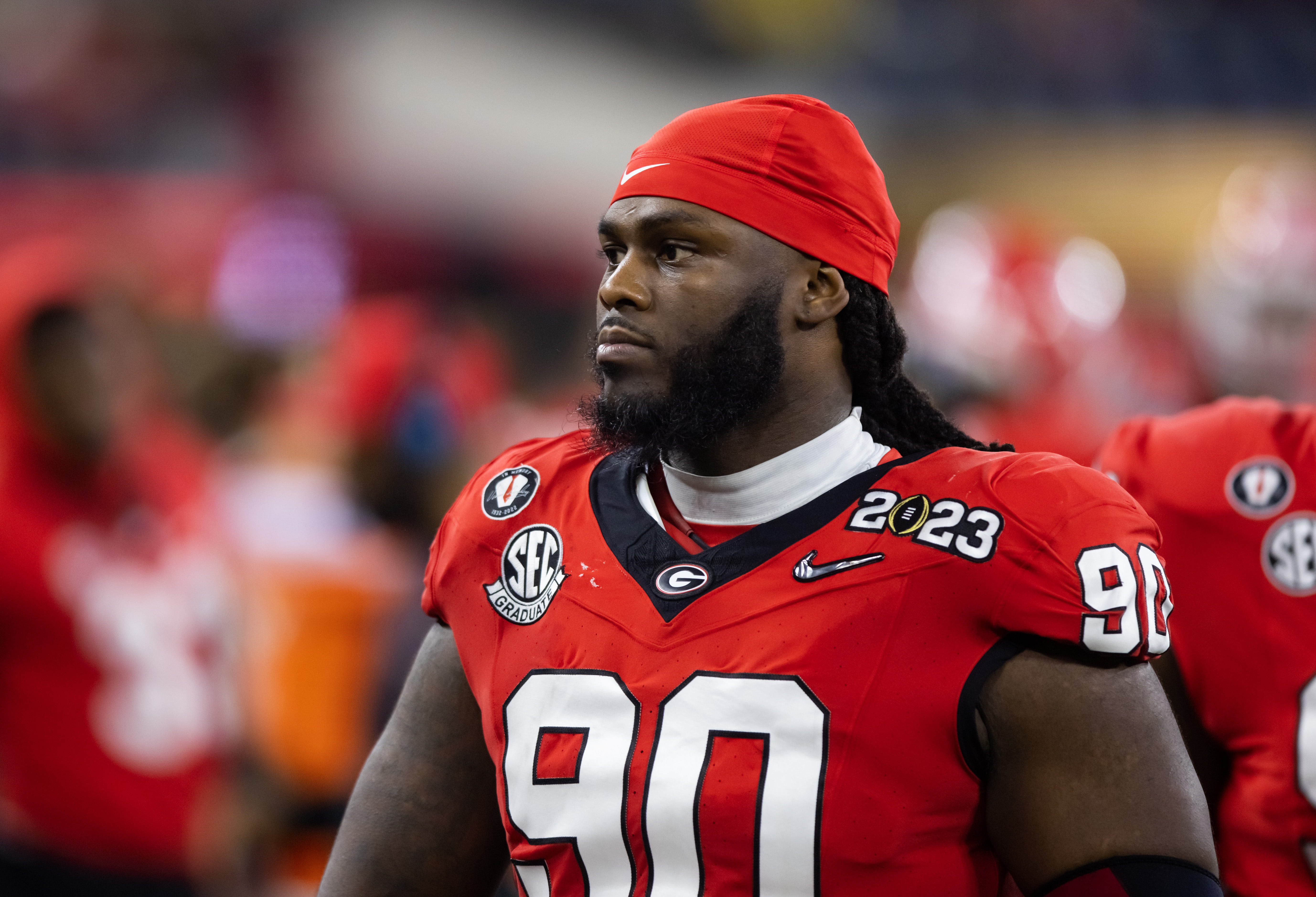 Georgia Football Defensive End Tramel Walthour Declares For the NFL ...