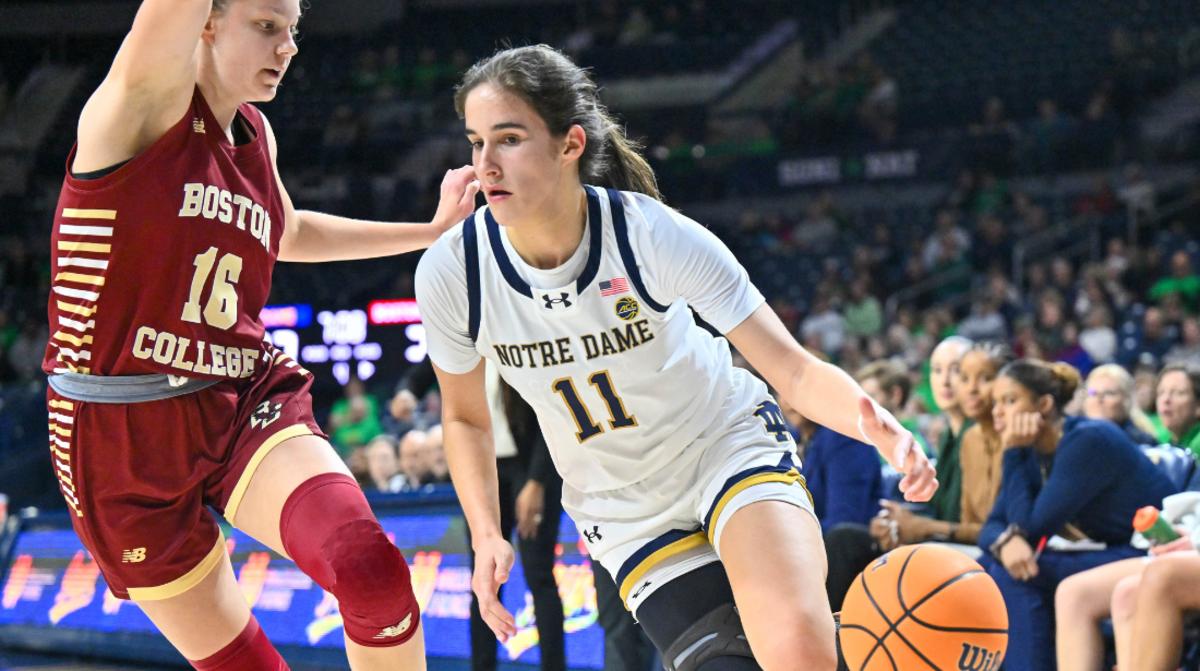 Notre Dame Women's Basketball Pulls Away To Beat Boston College 79-55 - Sports Illustrated Notre ...