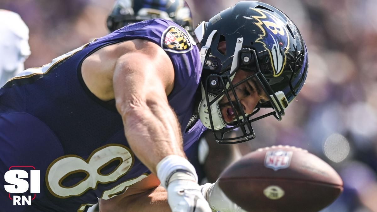 Baltimore Ravens Mark Andrews Returns to Practice Fieldv - Sports ...