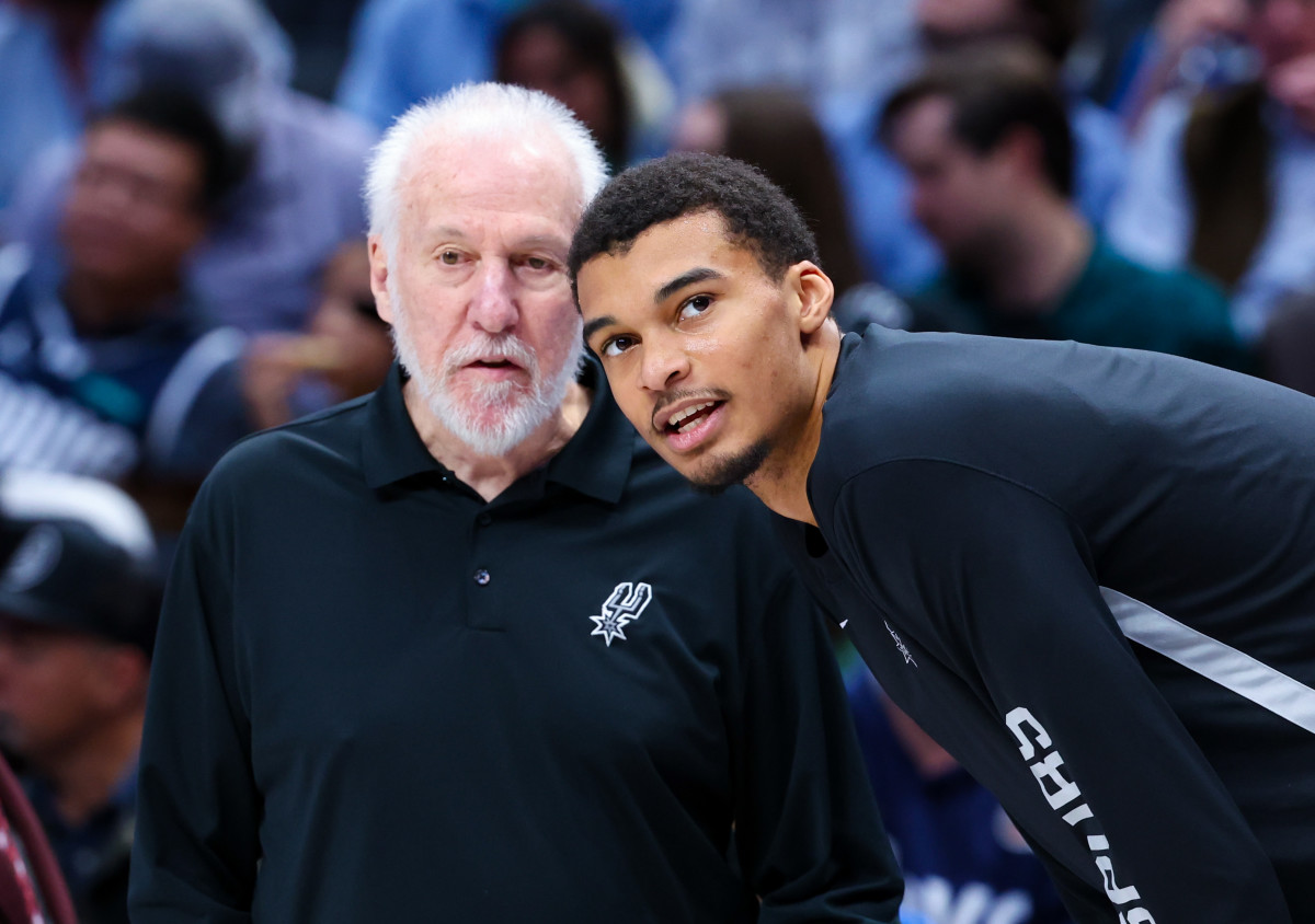 San Antonio Spurs Coach Gregg Popovich Gives Update on Victor ...