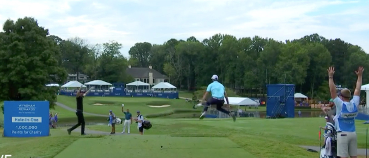 Watch Chesson Hadley Celebrate His First Pro Ace Like a Boss - Sports ...