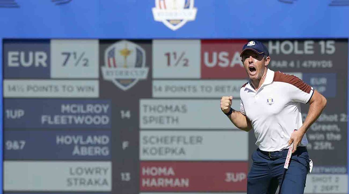 Historic Rout Powers Europe as Ryder Cup Slips Further Away for ...