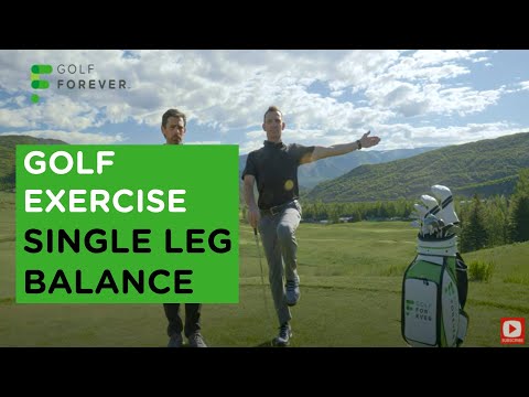 Golf Exercise: One-Leg Balance - Sports Illustrated