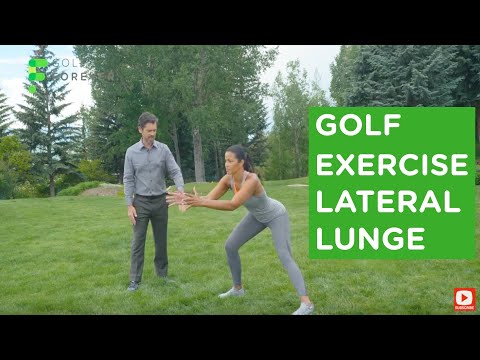 Golf Exercise: A simple golf exercise, the Lateral Lunge - Sports ...