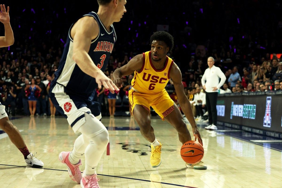 USC Basketball: Andy Enfield Shouts Out Bronny James For Stepping Up In ...