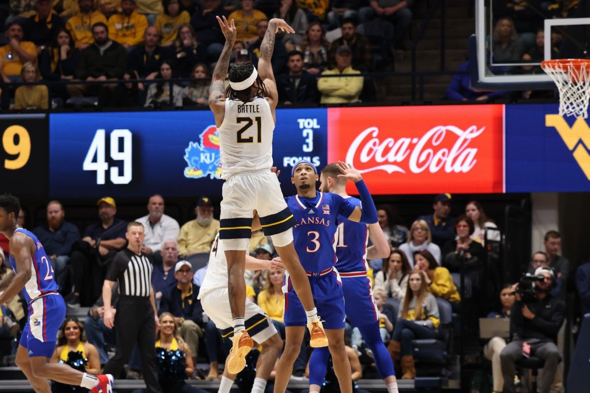 West Virginia Upsets No. 3 Kansas - Sports Illustrated West Virginia ...