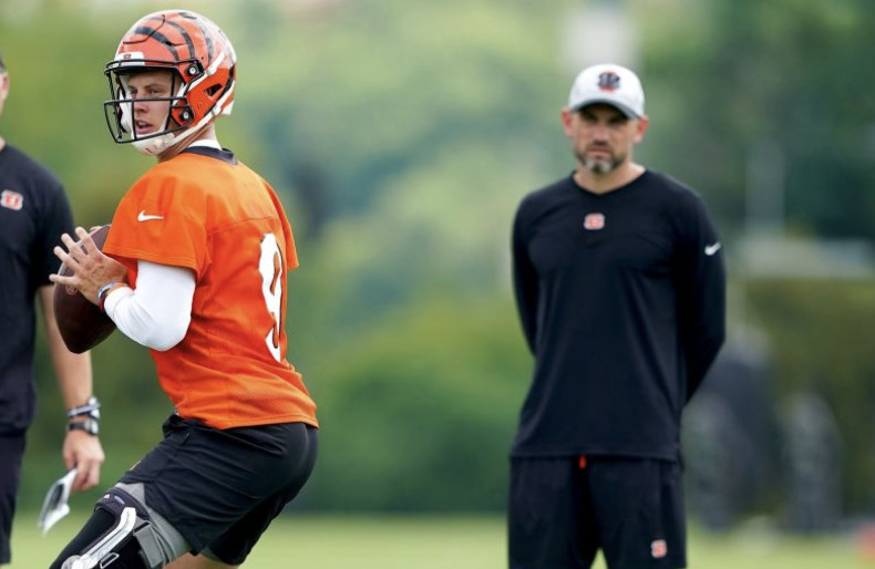 Cincinnati Bengals Offensive Coordinator Dan Pitcher, Justin Rascati on ...