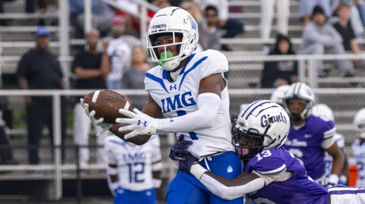 Notre Dame Offers IMG Academy Pass Catcher Donovan Olugbode - Sports ...