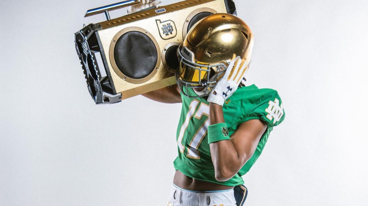 Notre Dame Quickly Felt Like Home For Receiver Elijah Burress - Sports ...