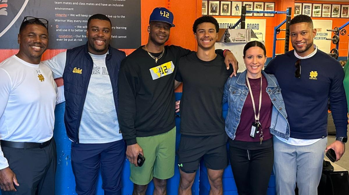 Notre Dame Commit Ivan Taylor Is Special On And Off The Field - Sports ...