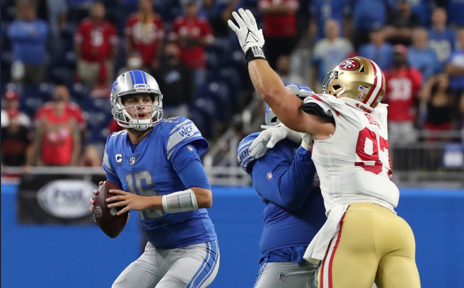 Can Jared Goff Play Well at 49ers' Open-Air Stadium? - Sports ...