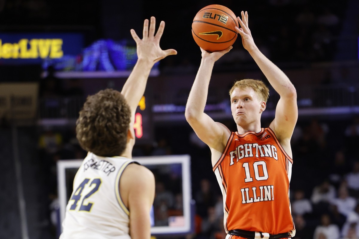 Indiana Native Luke Goode Hits Trio of 3-Pointers, Helps Illini Defeat ...