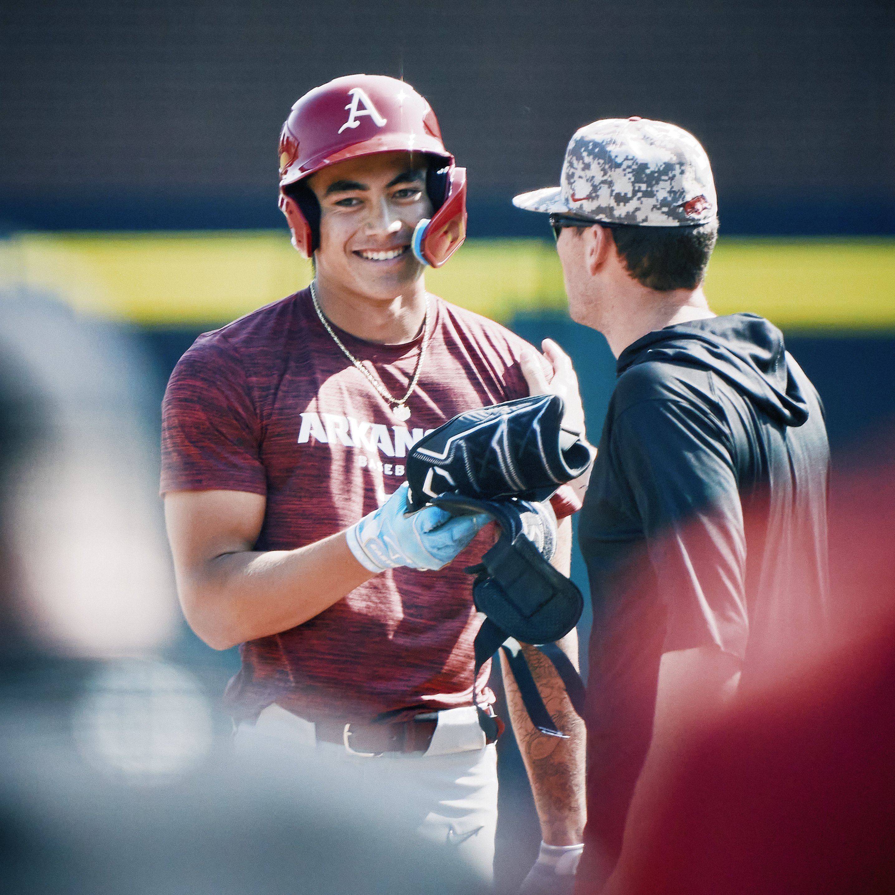Razorback shortstop ready to showcase power, playing with Stovall ...