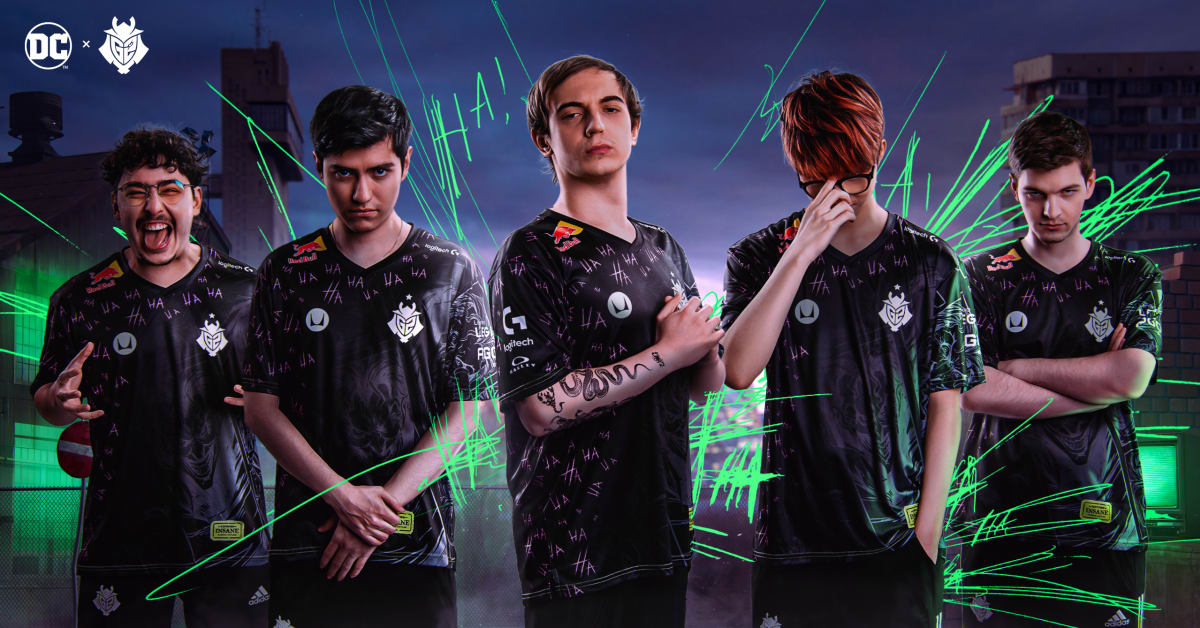 G2 partners with DC Comics to create Joker-themed G2 MSI jersey - Esports Illustrated
