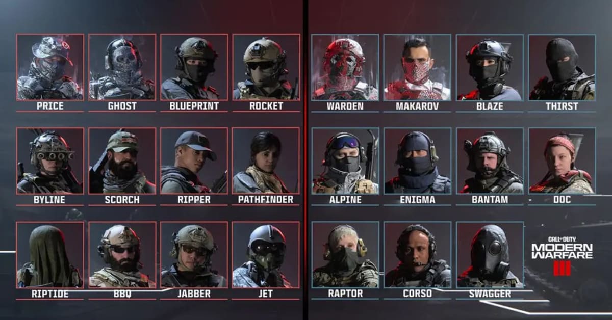 How to Unlock All Operators in Call of Duty: Modern Warfare 3 - Esports ...