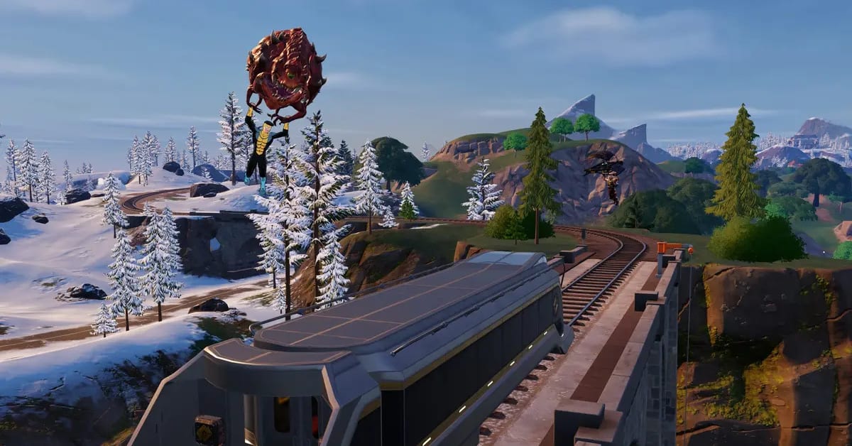 How to Capture a Train in Fortnite Chapter 5 Season 1 - Esports Illustrated