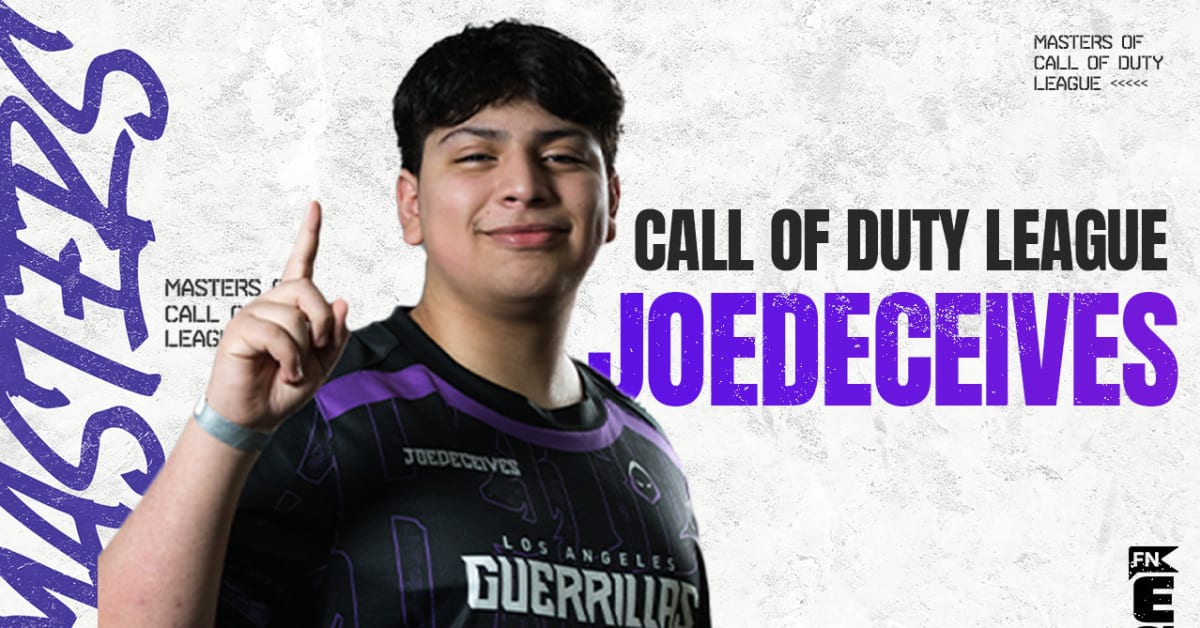 Call of Duty League Player Profile: Joseph "JoeDeceives" Romero ...