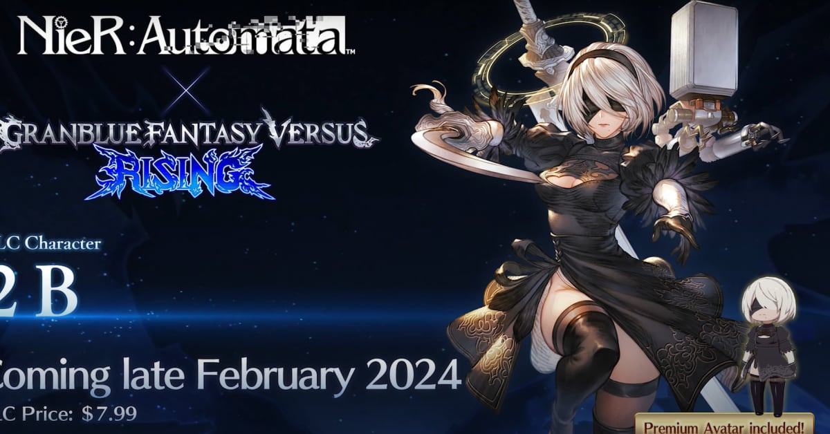 2B Coming To Granblue Fantasy Versus Rising - Esports Illustrated