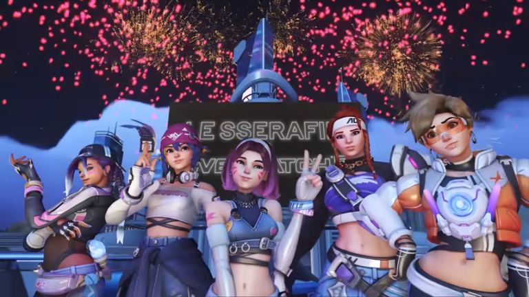 LE SSERAFIM x Overwatch 2 Event Bringing Game Mode, Legendary K-Pop ...