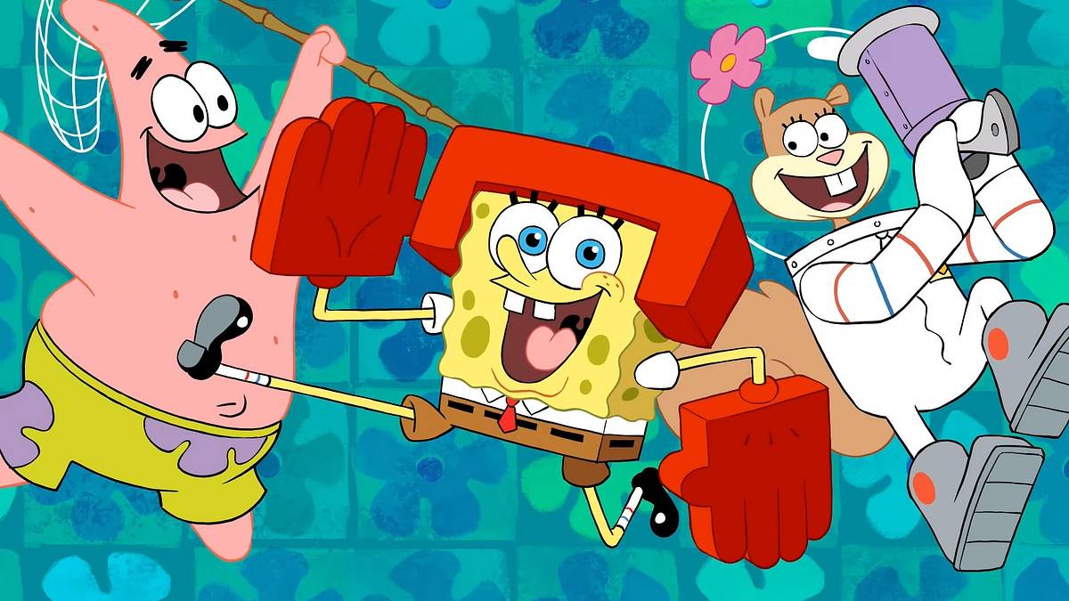 Spongebob En Sandy En Patrick