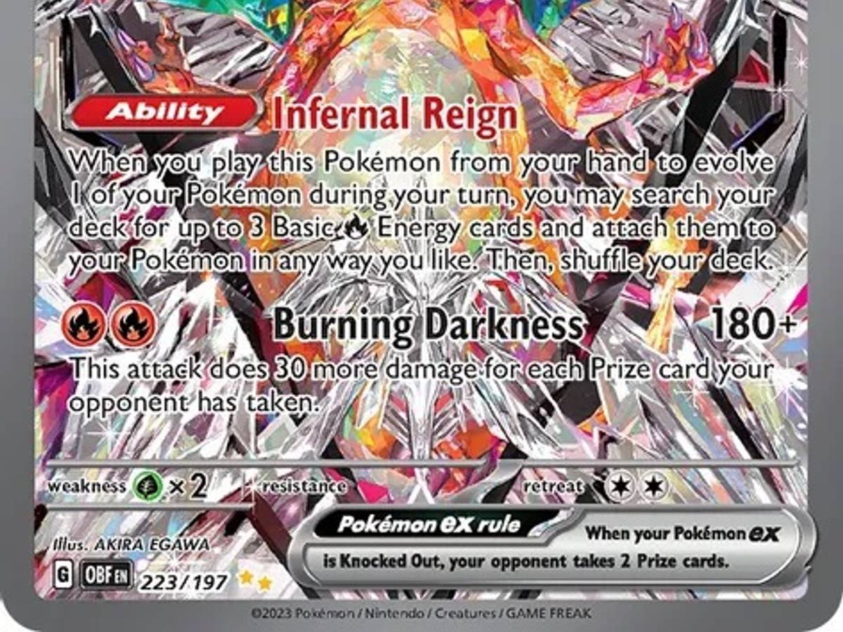 Charizard Ex Scarlet & Violet Battle Master Deck Terastal Charizard Ex