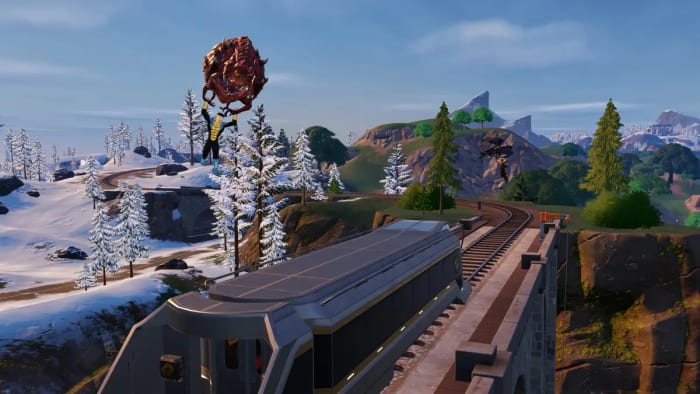 How to Capture a Train in Fortnite Chapter 5 Season 1 - Esports Illustrated