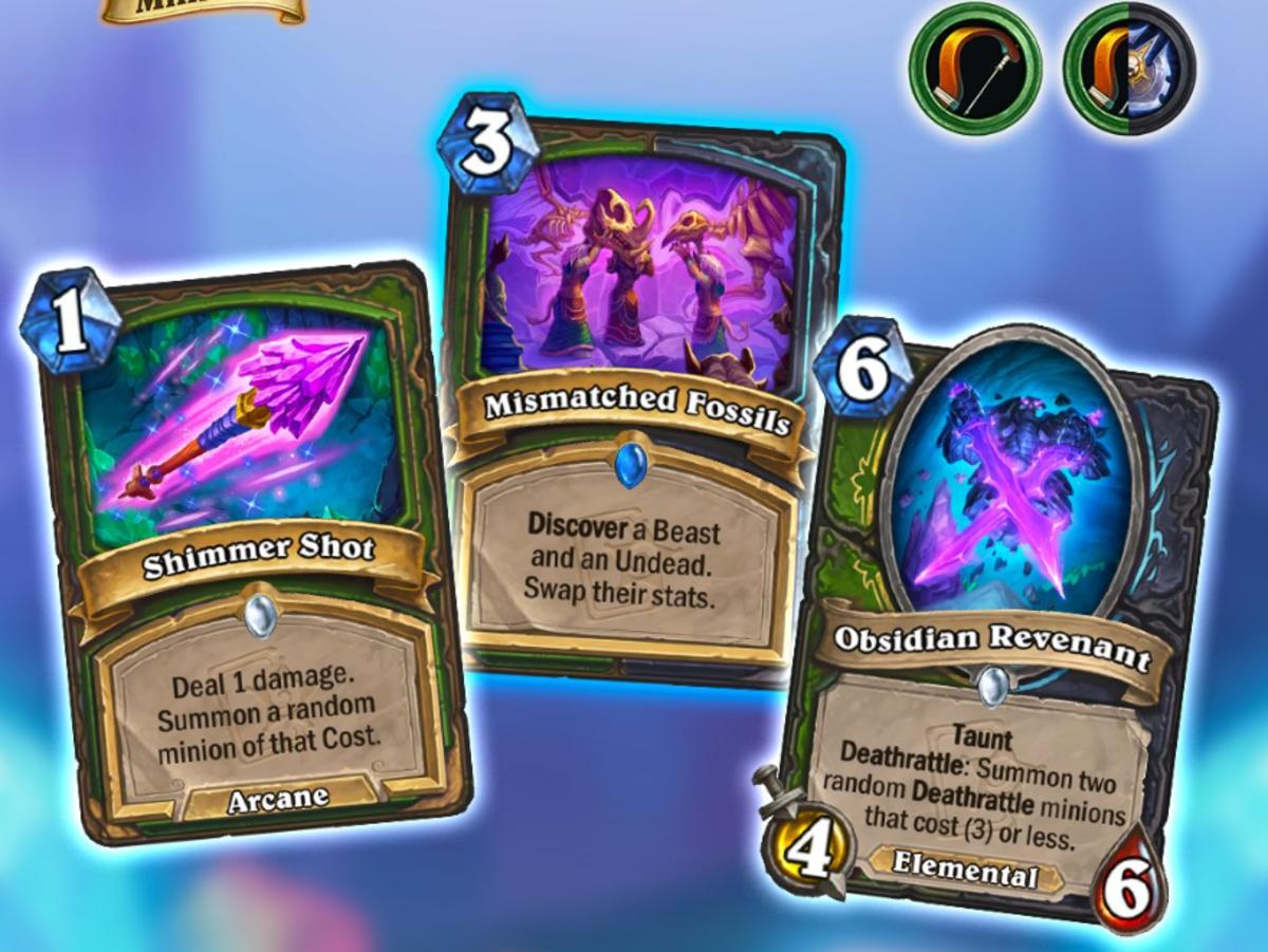 Delve into Deepholm Mini-Set Reveals Legendary Cards for Hearthstone - Esports Illustrated