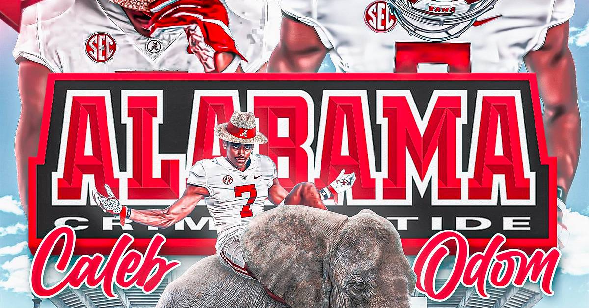 Caleb Odom, 4-star rated tight end, commits to Alabama over Auburn ...