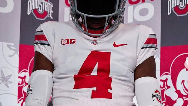 Jeremiah Smith, Ohio State Buckeyes 5-star WR commit, hauls in over 200 ...