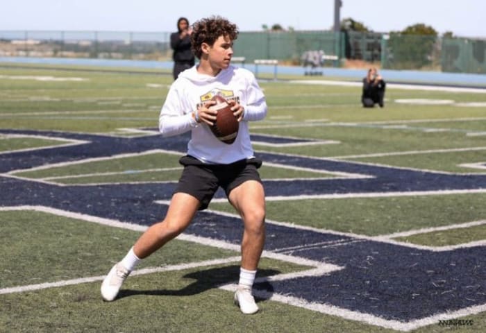 Saint Francis quarterback Aaron Knapp fends off cancer, preps for big junior season - Sports ...