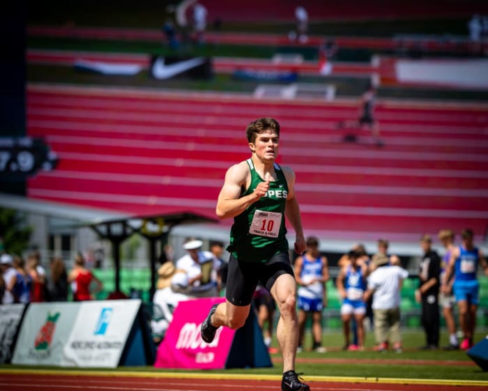 Oregon 3A, 2A, 1A state track notebook: Jace and Addy Martin, Malcolm ...