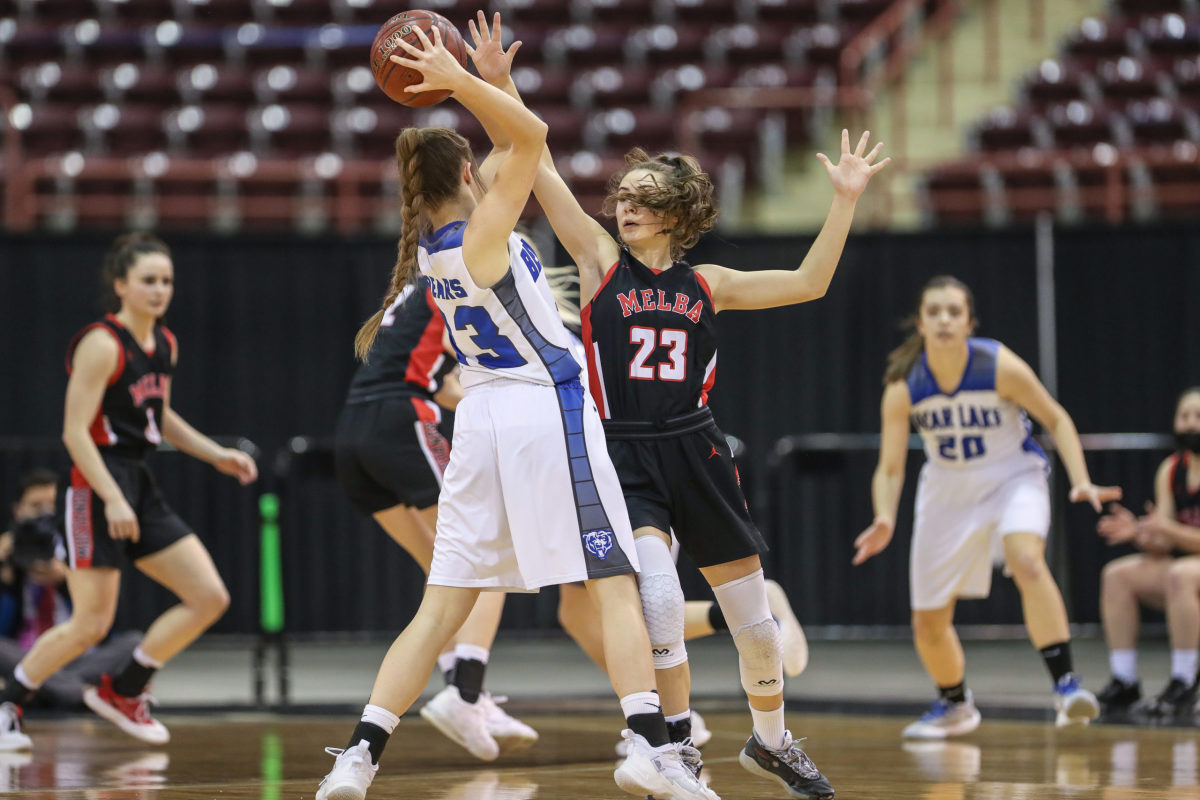 Photo gallery: Kate and Kendall Clark lead Melba to Idaho 2A girls ...