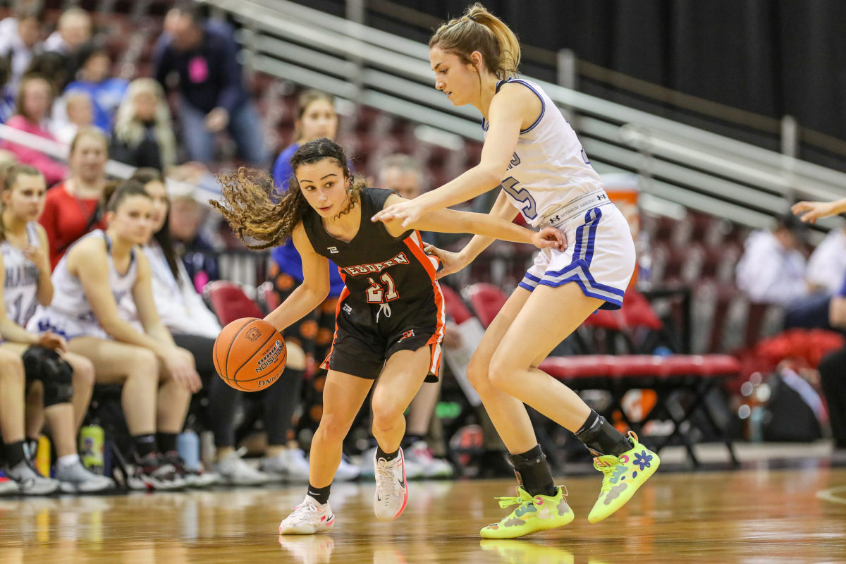 Photos: Hadley Fraas, Lyndsie Krogh lead Cole Valley to Idaho 2A girls ...