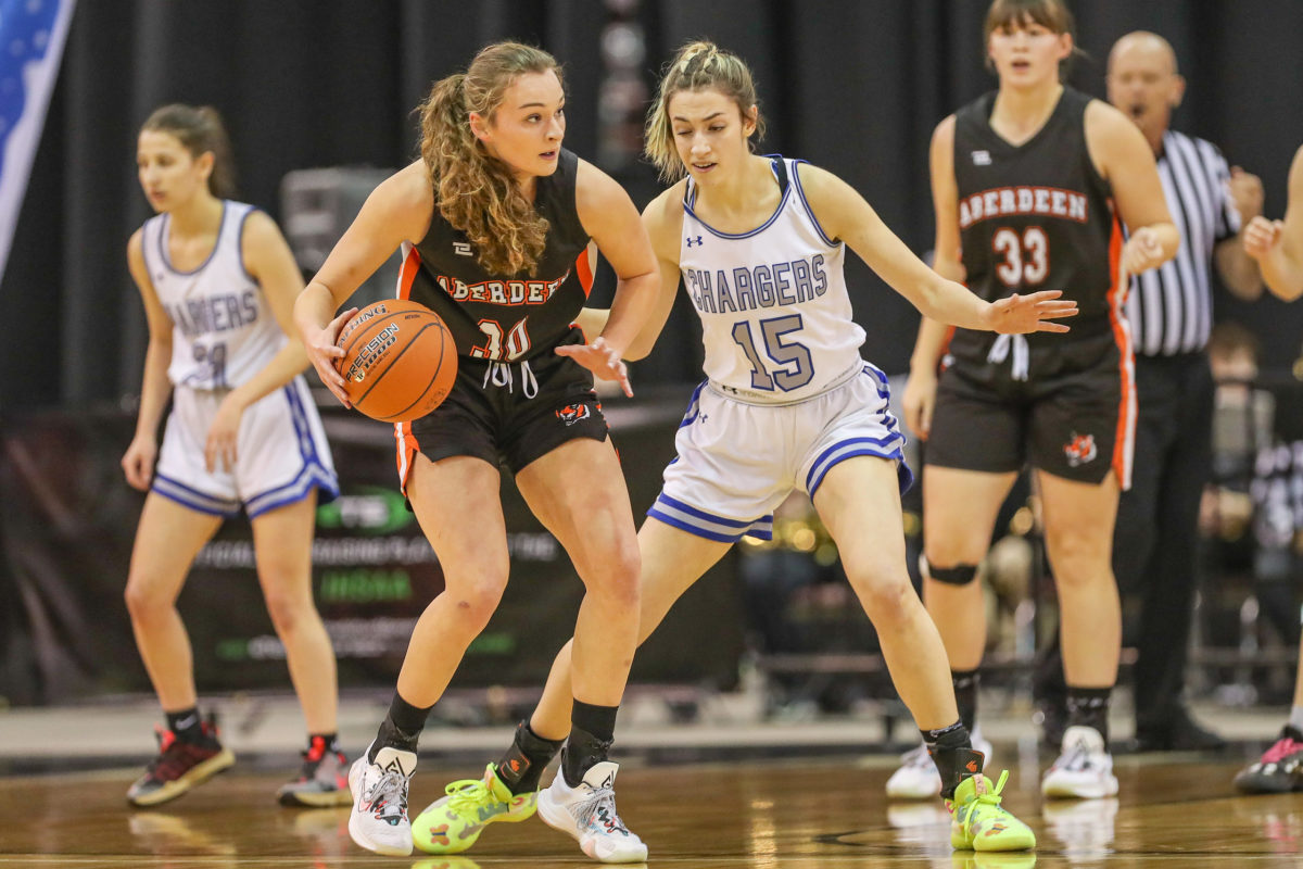 Photos: Hadley Fraas, Lyndsie Krogh lead Cole Valley to Idaho 2A girls ...